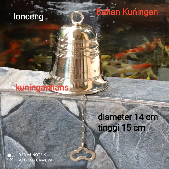 bel lonceng besar kuningan lonceng sekolah kantor | Lazada Indonesia