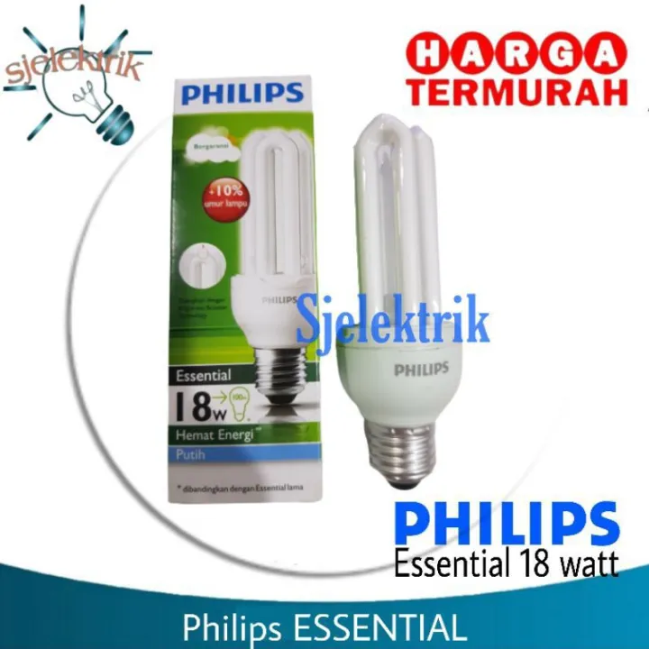 Lampu Philips Essential 18 W Lampu Jari 3U Philips / Ess 18 Watt Lampu ... Lampu Philips Essential 18 W Lampu Jari 3U Philips / Ess 18 Watt Lampu ...