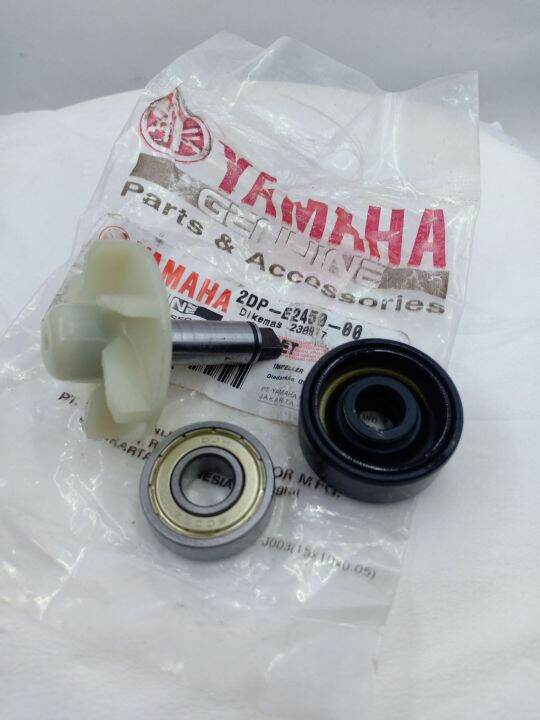 paket kincir dan bearing dan seal water pump nmax baling baling kipas water pom pompa air ...