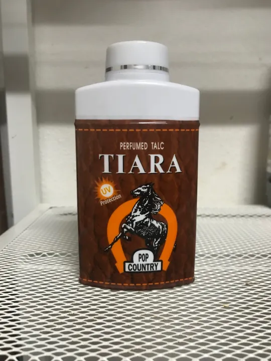 เทียร่า แป้งหอม ป็อป คันทรี่ สูตรป้องกันรังสียูวี ขนาด 45กรัม. Tiara ...