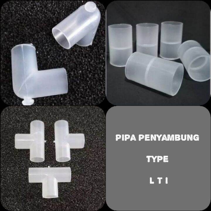 Pipa keni penyambung type L T dan I untuk akuarium dan aquascape ...