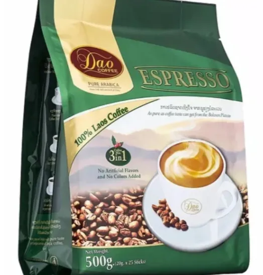 Dao Coffee Espresso กาแฟดาว จากลาว 3 in 1 (20g*25 ซอง) | Lazada.co.th