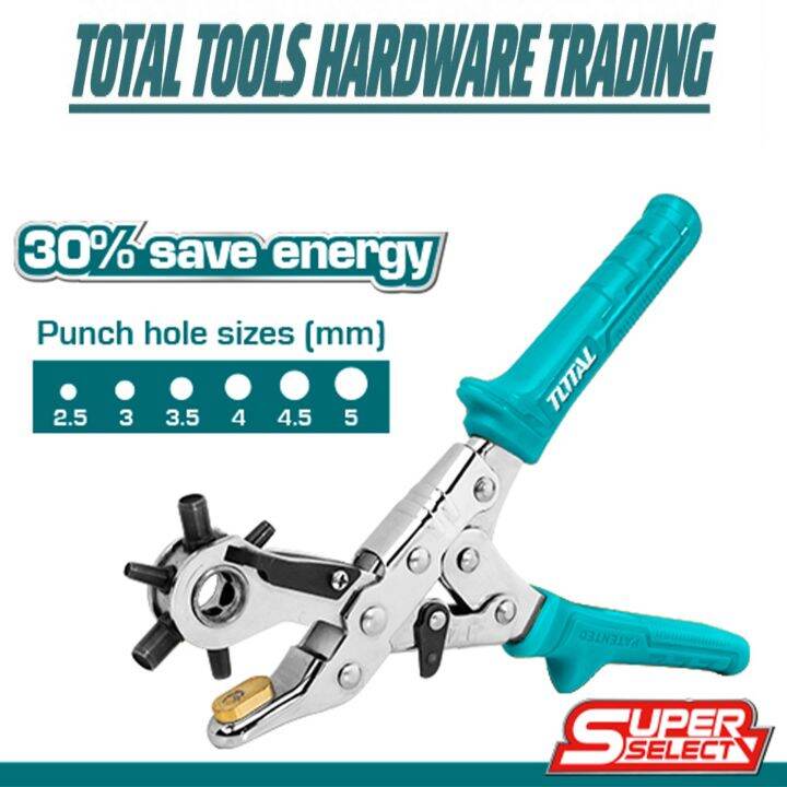 Total THT33526 authentic energy-saving leather fabric hole puncher 2 ...