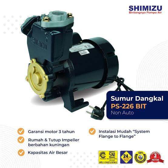 Pompa Shimizu PS226 Bit | Lazada Indonesia