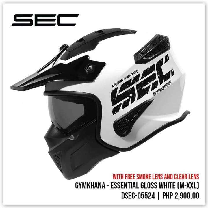 SEC GYMKHANA Hybrid Adventure Helmet | Lazada PH