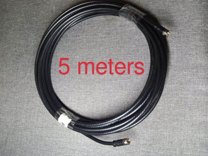 Antenna extension cable - 5 meters Rg6 coaxial For Gsat, Cignal ...