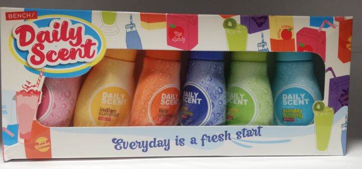 Bench Daily Scents Cologne Set of 6 | Lazada PH