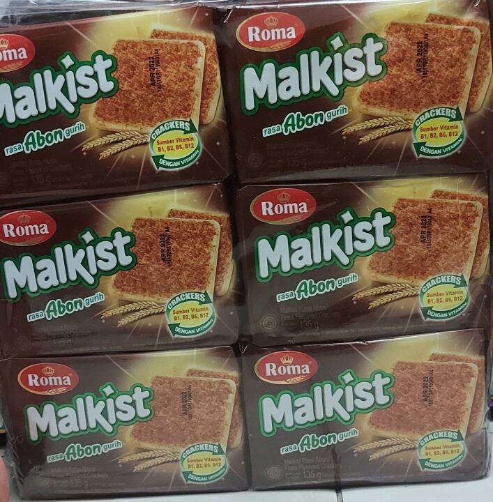 Roma Malkist Rasa Abon isi 135g | Lazada Indonesia