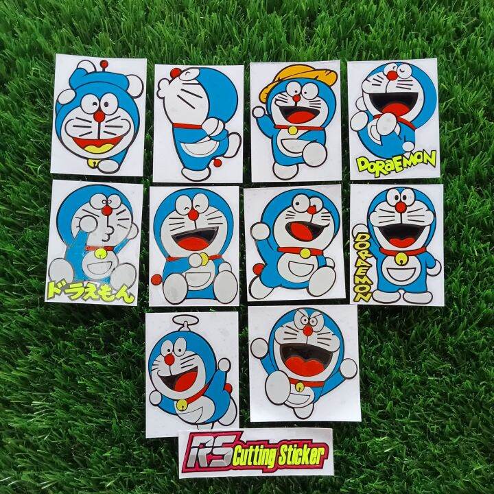 sticker Doraemon sticker cutting | Lazada Indonesia