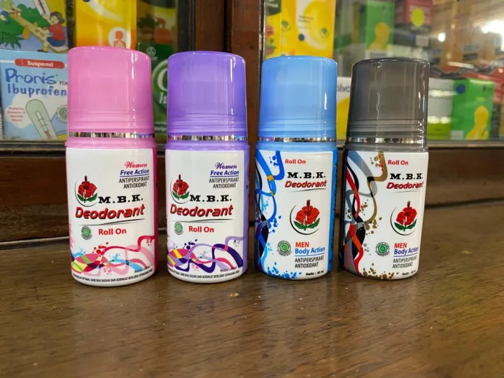 MBK Deodorant Roll On 40ml. Perlindungan optimal dari bau badan ...
