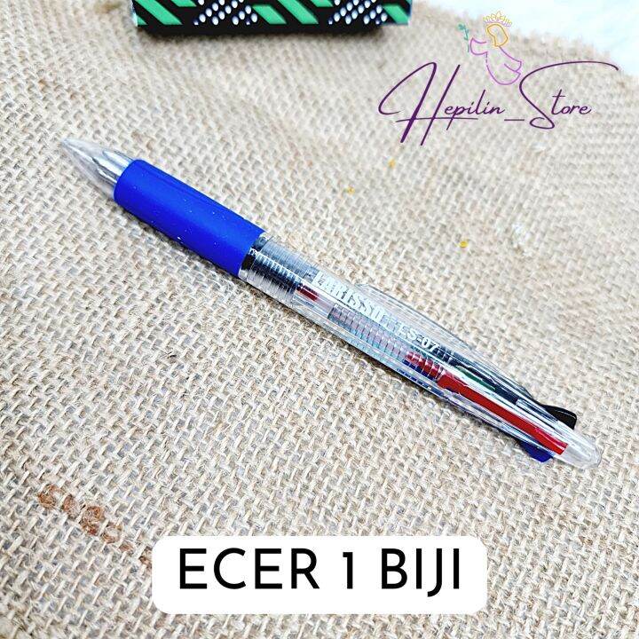 Ballpoin Larisso 4 in 1 Ecer 1 Biji / Pulpen 4 Warna Larisso / Bolpen ...