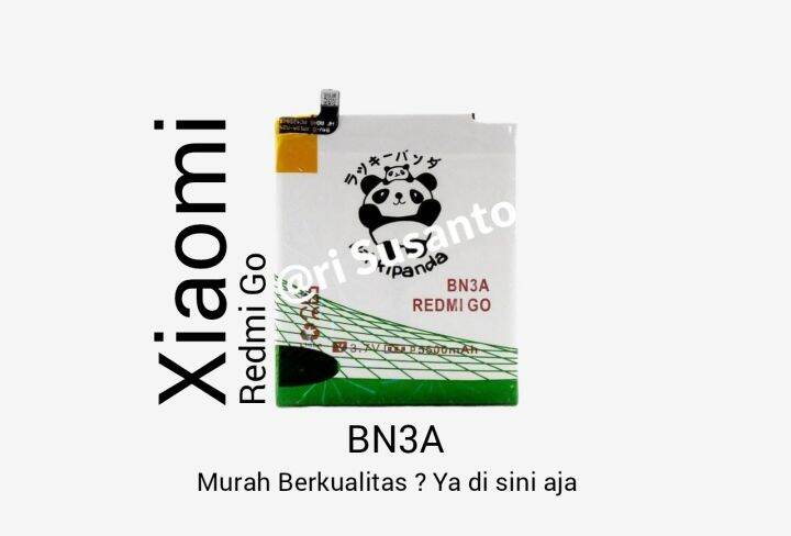 Baterai Rakkipanda BN3A BN-3A for Xiaomi Redmi Go Double Power ...