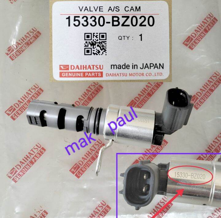 sensor OCV / VVTi valve GRAND MAX LUXIO all tahun ORIGINAL | Lazada ...