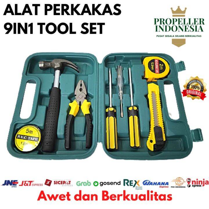 Alat kumplit toolkit lengkap | Lazada Indonesia
