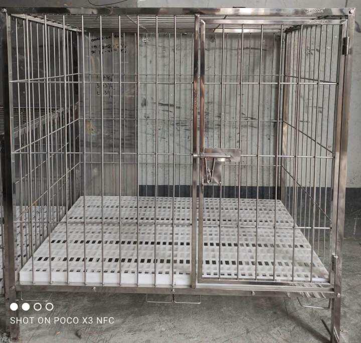 STAINLESS DOG CAGE 2X3X3 FEET 3/16 SHAFTINGS (HEAVY DUTY) | Lazada PH