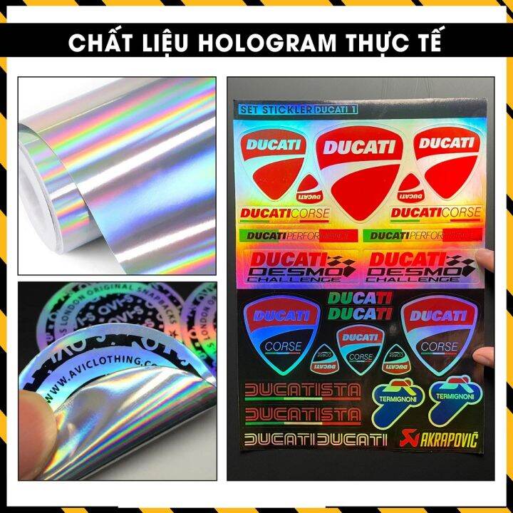Tem Sticker VESPA 1 Hiệu Ứng Chuyển Màu Hologram Dán Xe Máy Mũ Bảo Hiểm ...