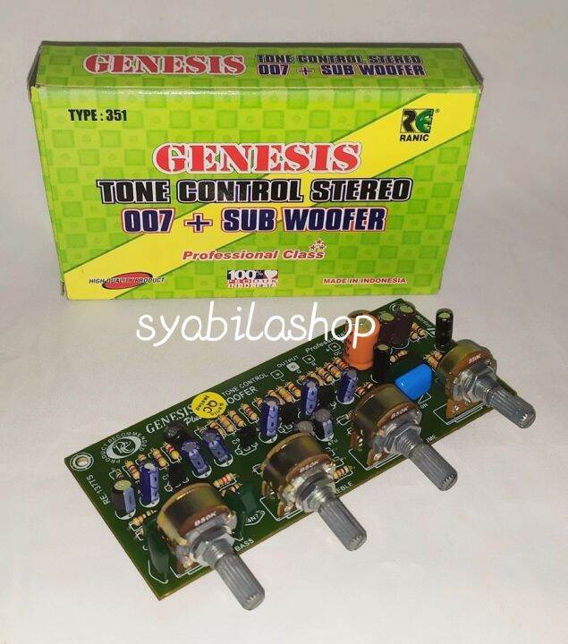 KIT TONE CONTROL STEREO 007 GENESIS | Lazada Indonesia