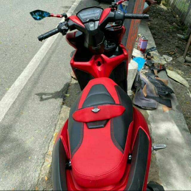 Jok Motor Custom Modifikasi Honda Vario 110 125 150 160 Pnp Model Eropa ...