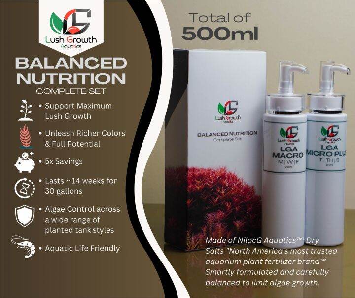 Liquid Fertilizer for Aquarium Plants / PPS-Pro - Balanced Nutrition ...