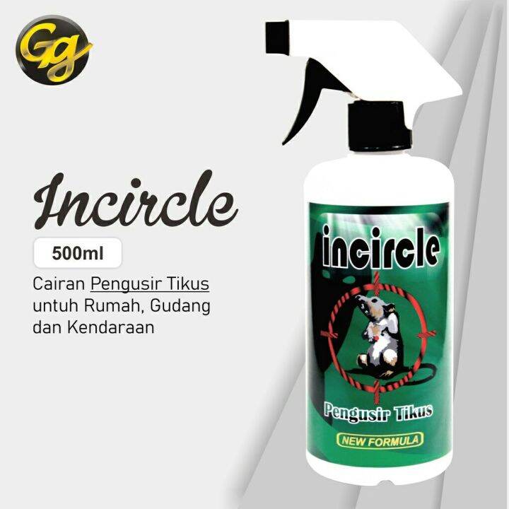 INCIRCLE Pengusir Tikus, Cairan Pembasmi tikus, racun Tikus AMPUH 500 ...