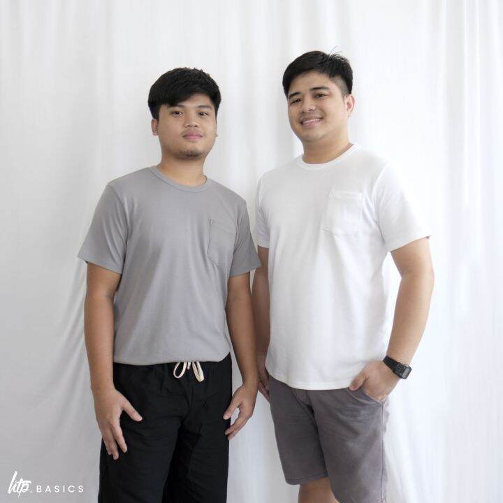 HTP Basics Men's Crew Neck Pocket Tee | Lazada PH