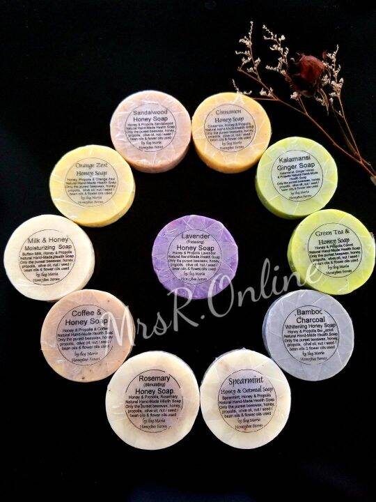 ILOGMARIA 100% Natural Organic Health Mini Soaps of Ilog Maria Honeybee ...
