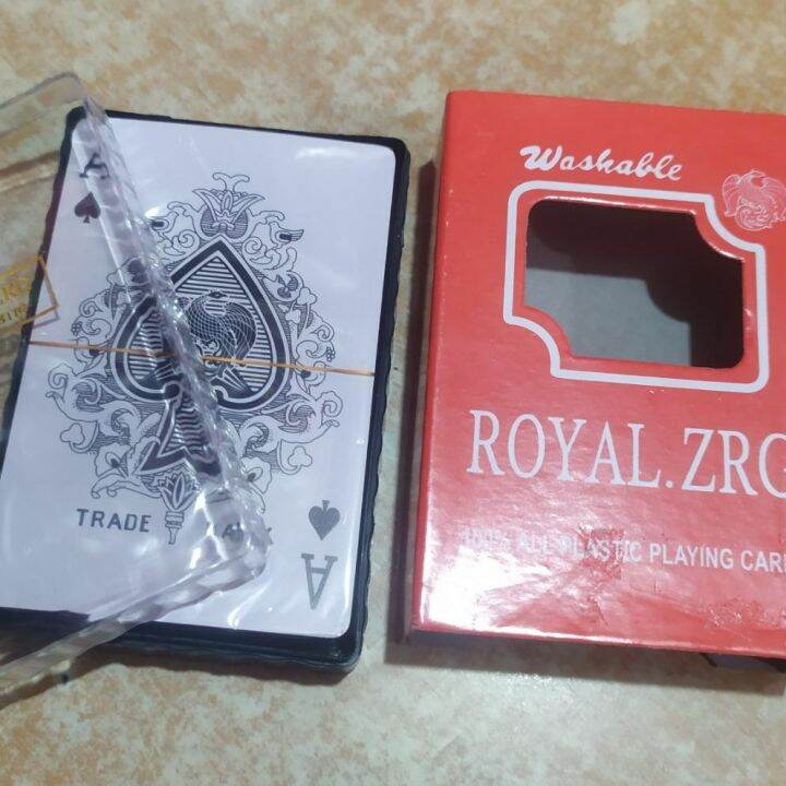 kartu remi Royal. ZRG/ kartu bridge/ permainan kartu/ ukuran 9 cm x 6 ...
