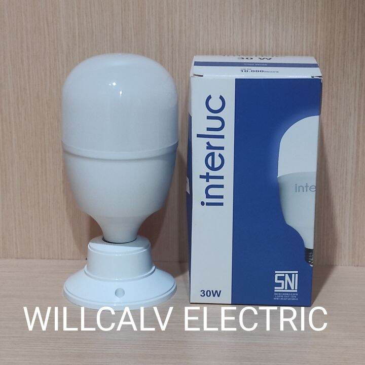 INTERLUC Lampu led kapsul 30W cahaya putih E27 | Lazada Indonesia