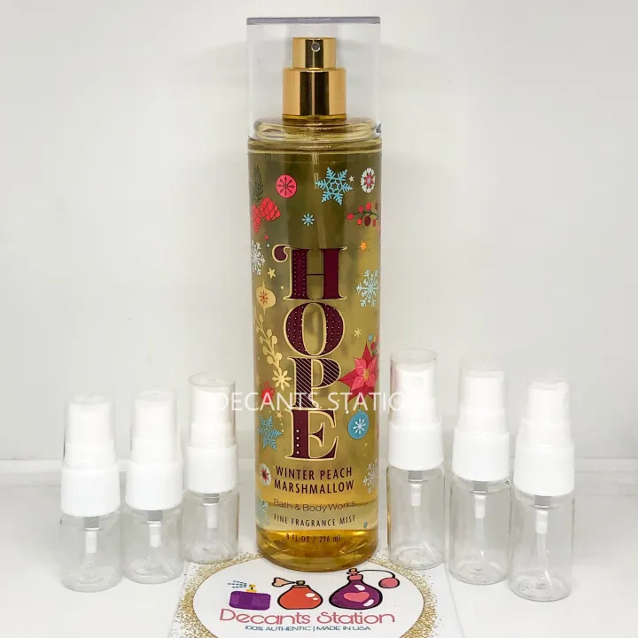 🇺🇸5ml or 10ml Decant | TRIAL SIZE! Bath & Body Works HOPE Winter Peach ...