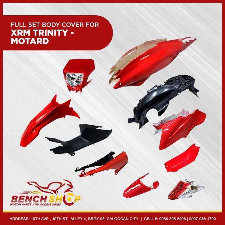 XRM 125 TRINITY/MOTARD FULL SET COVER | Lazada PH