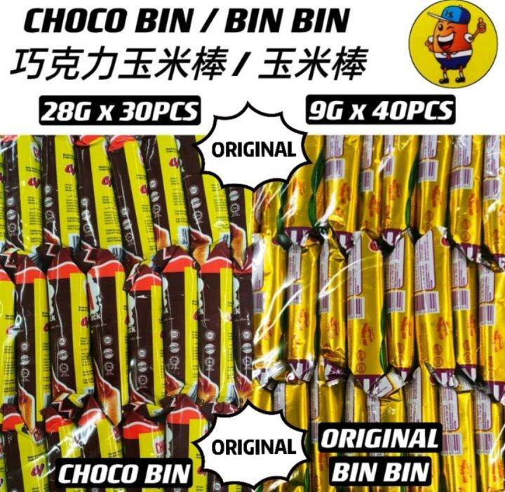 Bin Bin Jagung Chocolate Bim Bim Jagung Choco Bin Snack Jagung Viral ...