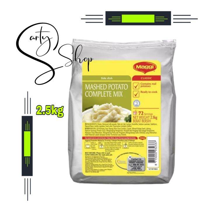 Maggi Pro Mashed Potato Complete Mix 2.5kg | Lazada