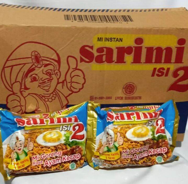 Sarimie Goreng Isi 2 Rasa Ayam Kecap 1 Dus | Lazada Indonesia