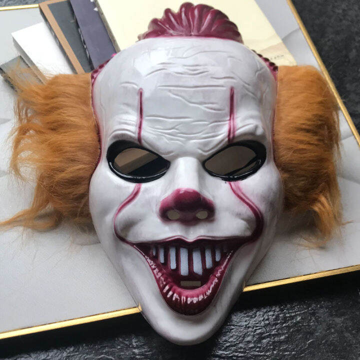 Clown Mask Heath Ledger Jello Children Adult Men Women Horror Headgear ...