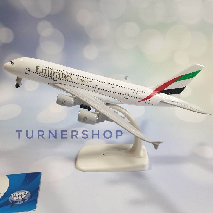 NEW Emirates Airlines Etihad A380 20CM Die-cast Metal Airplane Model ...