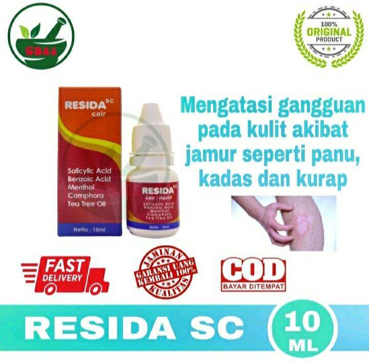 Resida SC Liquid Cair 10ml - menghilangkan Panu | Lazada Indonesia