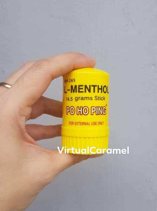 ORIGINAL Po Ho Ping Inhaler - Menthol Stick - BIG 14.5g | Lazada PH
