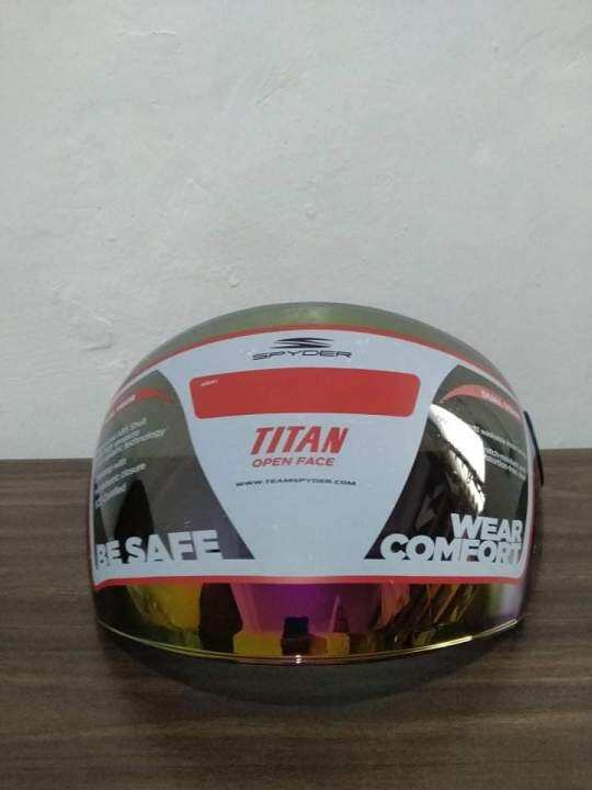 titan visor iridium red spyder brand | Lazada PH
