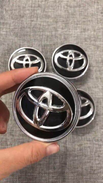 4Pcs/Set 62MM TOYOTA Center Cap Car Wheel Hub Cap with 3D Emblem for ...