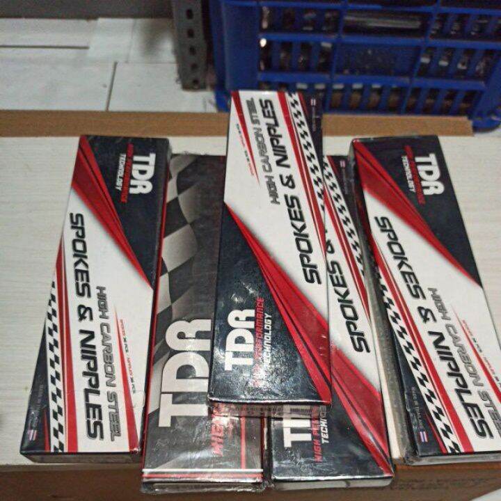 Jari jari TDR ruji ring 17 set depan belakang crom original honda Supra ...