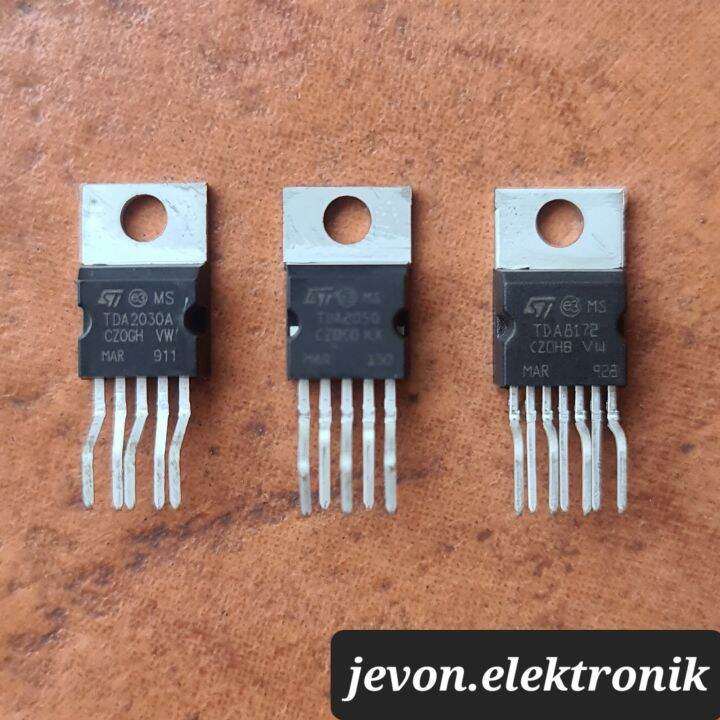 IC Transistor TDA 2030 2050 8172 A MAR Original ST TDA2030 TDA2050 TDA8172 Asli TDA2030A ...