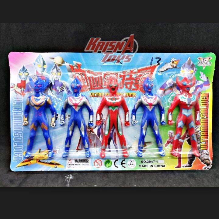 MAINAN ANAK SUPERHERO ULTRAMAN ZERO/ULTRAMAN ORB isi 5pcs | Lazada ...