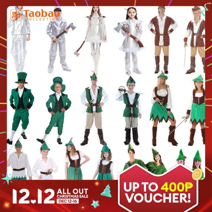 Children's Day Wizard of Oz Cosplay Tin Hunter Peter Pan Irish Elf Show ...