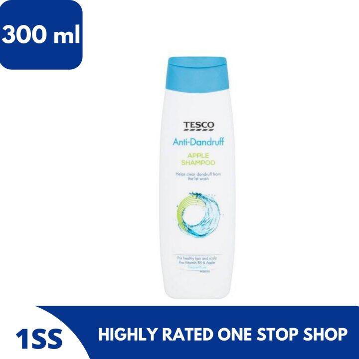 Tesco Anti-Dandruff Apple Shampoo, 300ml | Lazada PH
