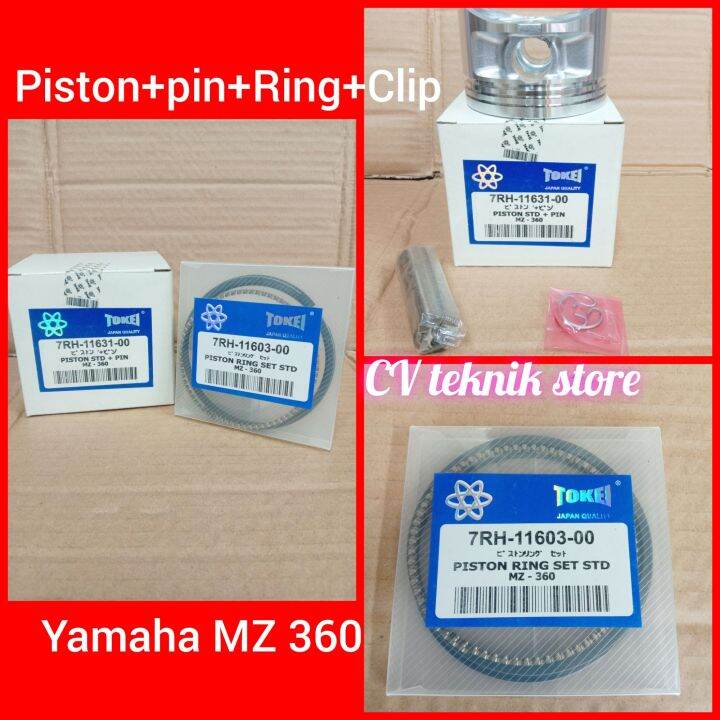 Piston with Ring Yamaha MZ 360 taiwan | Lazada Indonesia