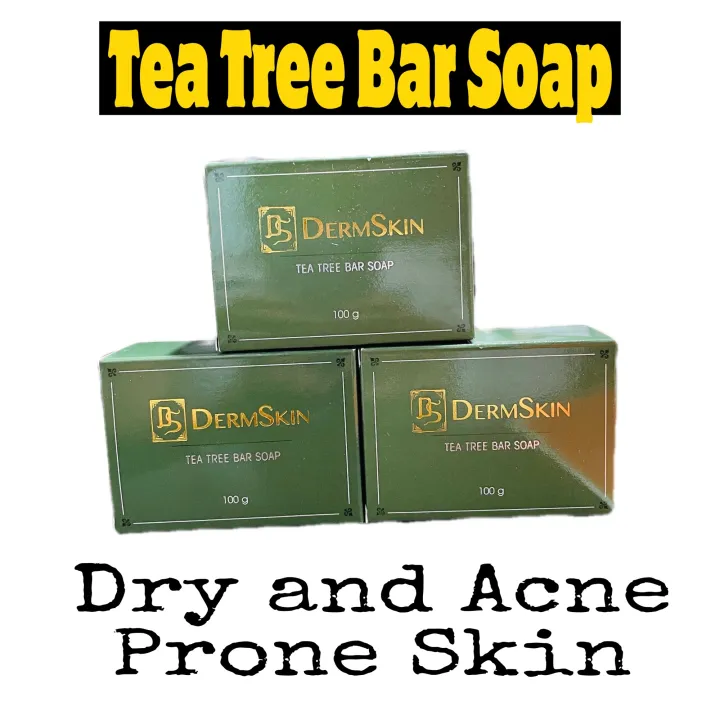 Tea Tree Bar Soap for Oily and Acne Prone Skin.100g | Lazada PH