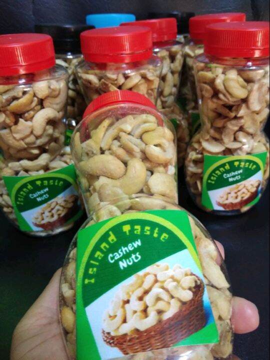 Ready to Eat Roasted Crunchy Cashew or Kasoy Nuts in a Jar (Approx ...