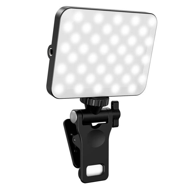 Brifit 80LED high-power rechargeable clip-on mobile phone fill light ...
