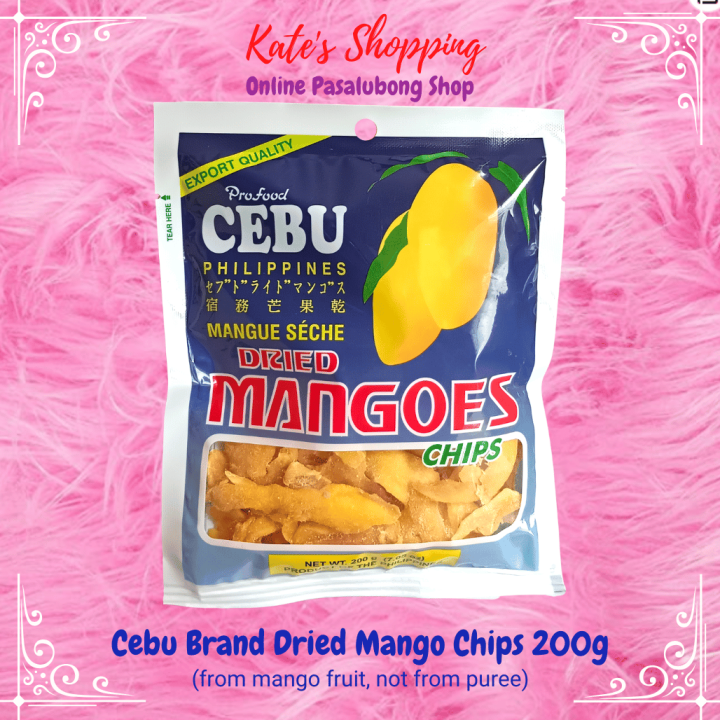 CEBU DRIED MANGO CHIPS 200G | Lazada PH