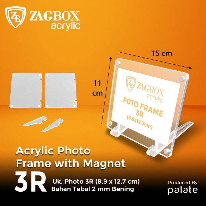 Frame photo card Korea Magnet / Display Akrilik Frame 3R | Lazada Indonesia